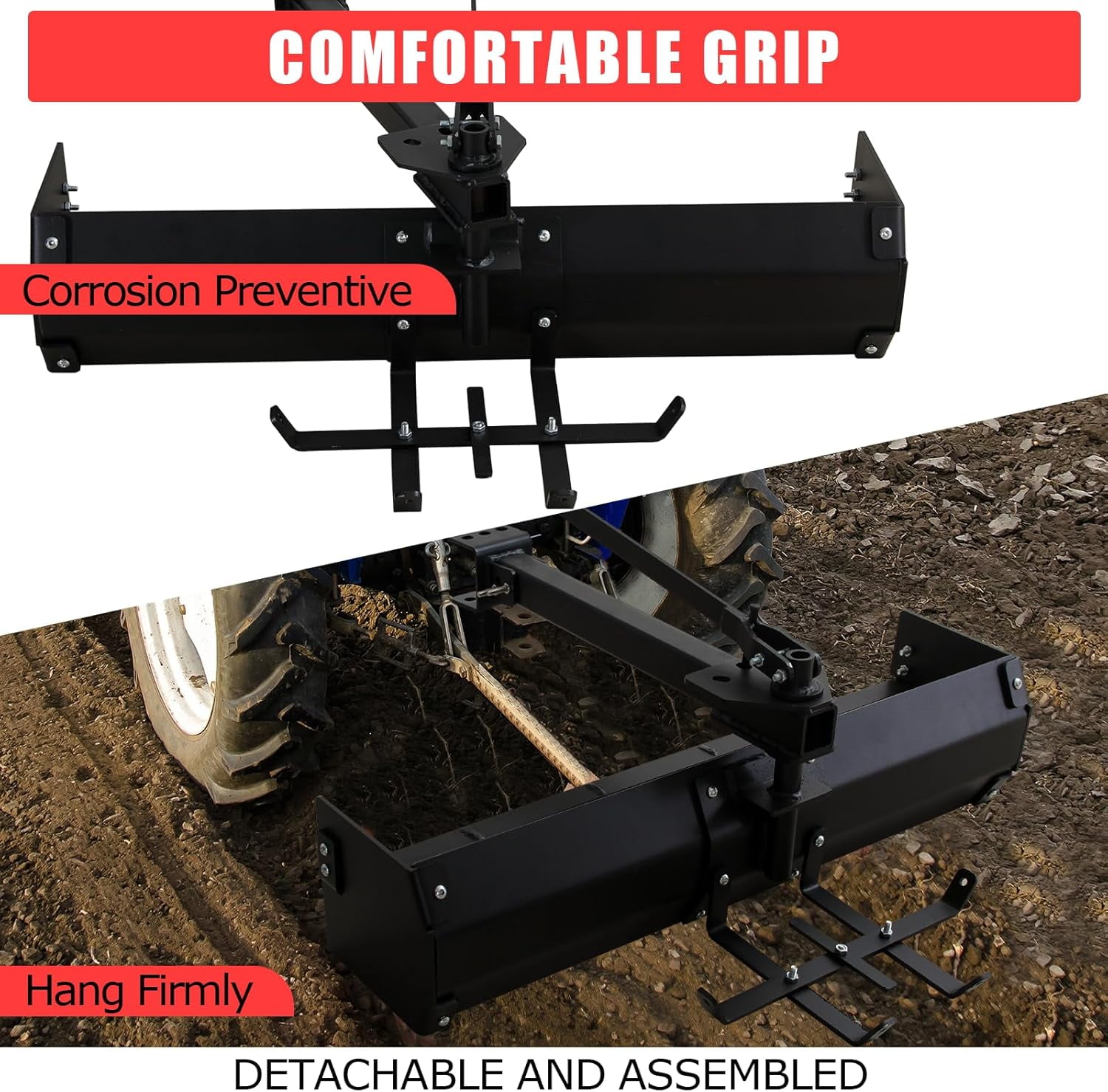 Atv Yard Attachments AT 110 Rotary Topper ATV Attachments