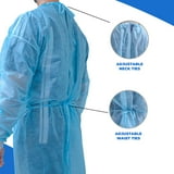 Isolation Gown Elastic Cuff, Medical Dental, Latex Free, Fluid ...
