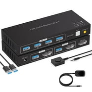 Startech 16 Port 1u Rack Mount Usb Kvm Switch Kit W/ Osd & Cables - 16 ...