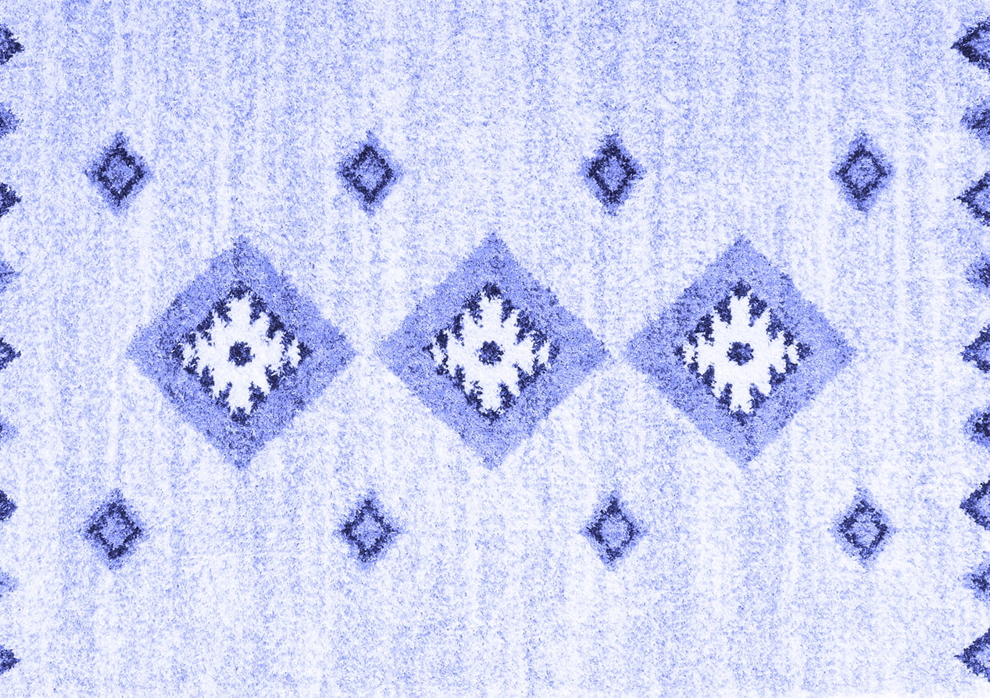 Ahgly Company Indoor Rectangle Abstract Blue Contemporary Area Rugs, 2 ...