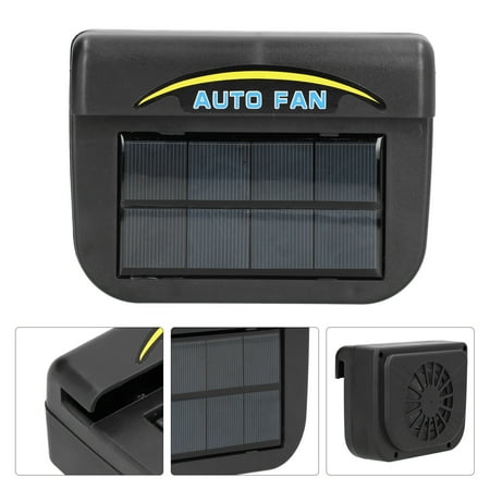 Vehicle Ventilation Cooler, Monocrystalline Silicon Car Exhaust Fan For ...