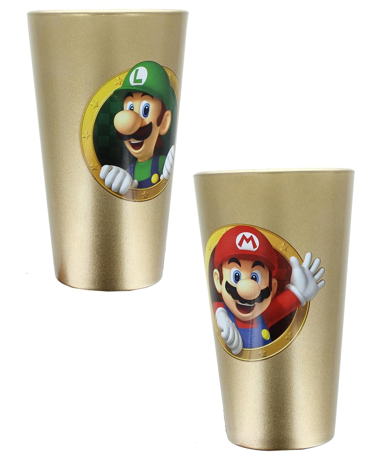 Super Mario Bros. Mario and Luigi Pint Glass - Walmart.com
