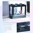 SkyAuks Fish Tank, Aquarium Tank, Stackable Mini Fish Tank Aquarium ...