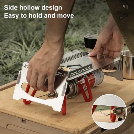 Portable Camping Table Heat Shield Gas Stove Stand Camping Table Heat ...