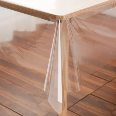 PVC Tablecloth for Dining Table, Waterproof & Easy to Clean, Durable ...