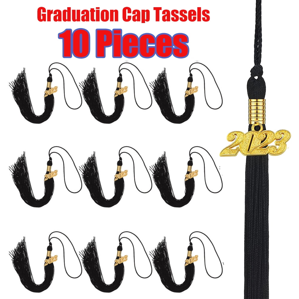 Dicasser 10 Pieces Graduation Tassel Graduation Cap Tassel with 2023 ...