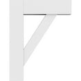 5"W x 20"D x 26"H Standard Traditional Architectural Grade PVC Bracket ...