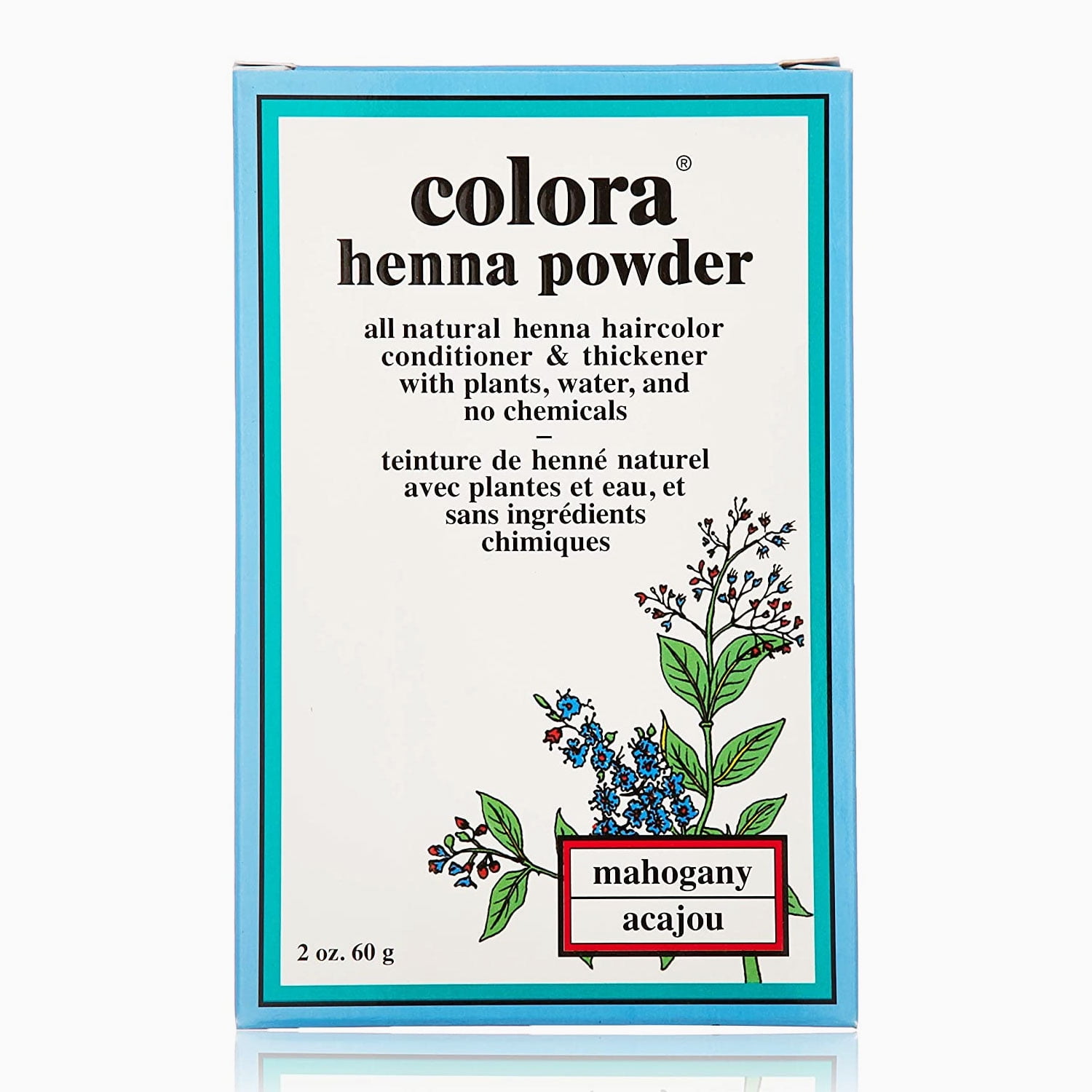 Colora Henna Powder Hair Color Mahogany, 2 Oz - Walmart.com