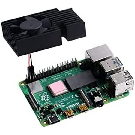 Aluminum Heatsink Cooling Kit for Raspberry Pi 4B, Cooling System for ...