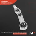 A-Premium Set of 6 Front Upper Lower Control Arm with Ball Joint ...