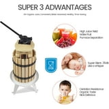 SQUEEZE master Fruit Apple Cider Wine Classic Press- 1.6 Gallon/6L ...