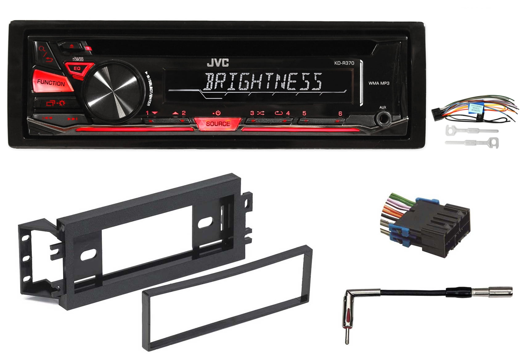 JVC CD Player Receiver Stereo w/ MP3/WMA/Aux For 1993-96 Chevrolet ...