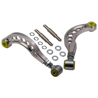 Maxpeedingrods Silver Pair Rear Control Arm Camber Toe Kit For Nissan ...