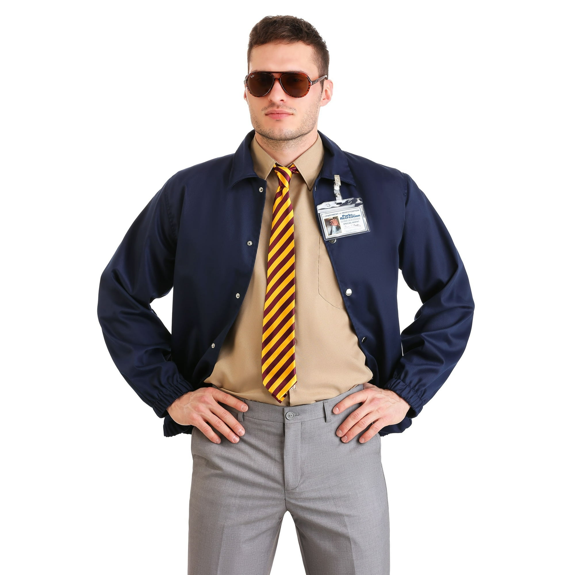 Click here for Fun Costumes Parks And Recreation Adult Burt Mackl... prices