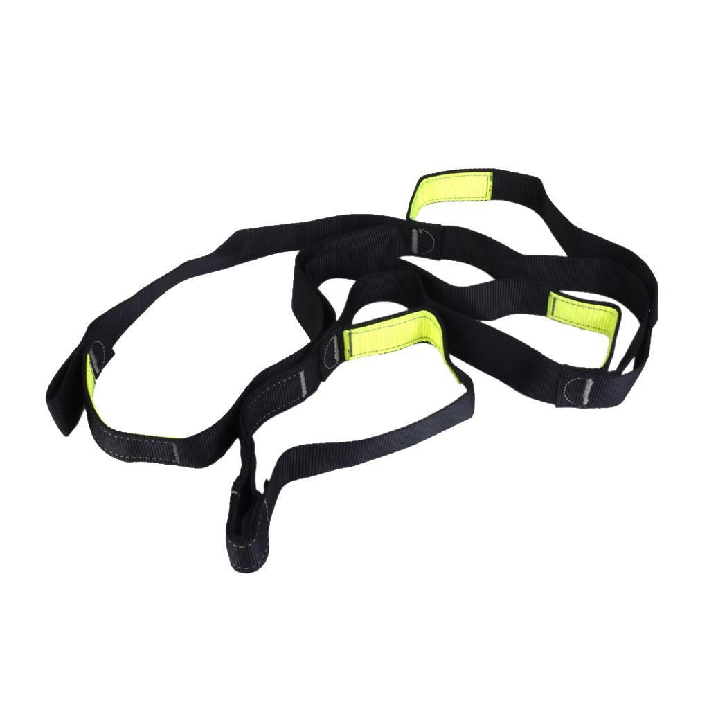 Toystoory 4-Step Etrier Webbing Ladder Hanging Rope Caving for Black ...