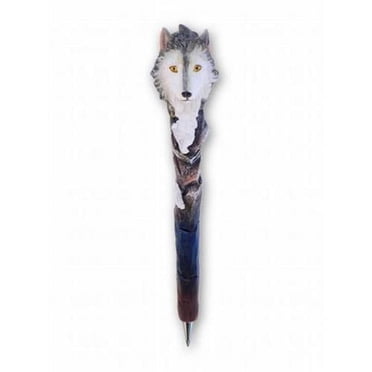 Planet Pens Bundle of Polar Bear & Wild Wolf Novelty Pens - 2 Pack ...