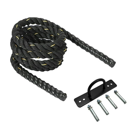 Wear Gym Heavy Strength Training Battle Rope Fitness Exercise Weighted ...