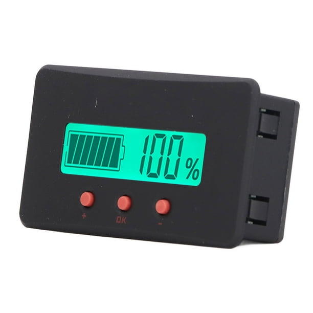 Battery Monitor Coulomb Meter Voltage Current Capacity Indicator Visual ...