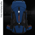 60L Waterproof Hiking Backpack with Rain Cover, Ergonomic Daypack for ...