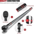 3/4-Inch Drive Click Torque Wrench - 100-700 Ft-Lb/136-949Nm, Dual ...