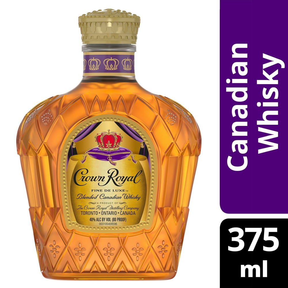 Crown Royal Fine Deluxe Blended Canadian Whisky 375 Ml