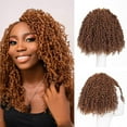 9 Bundleslot Bohemian Yanky Twist Crochet Braids Hair 8 Inch Pre Twisted C