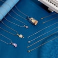 1 Set 10Pcs 2 Colors 0.9MM 304 Stainless Steel Snake Chain Necklaces ...