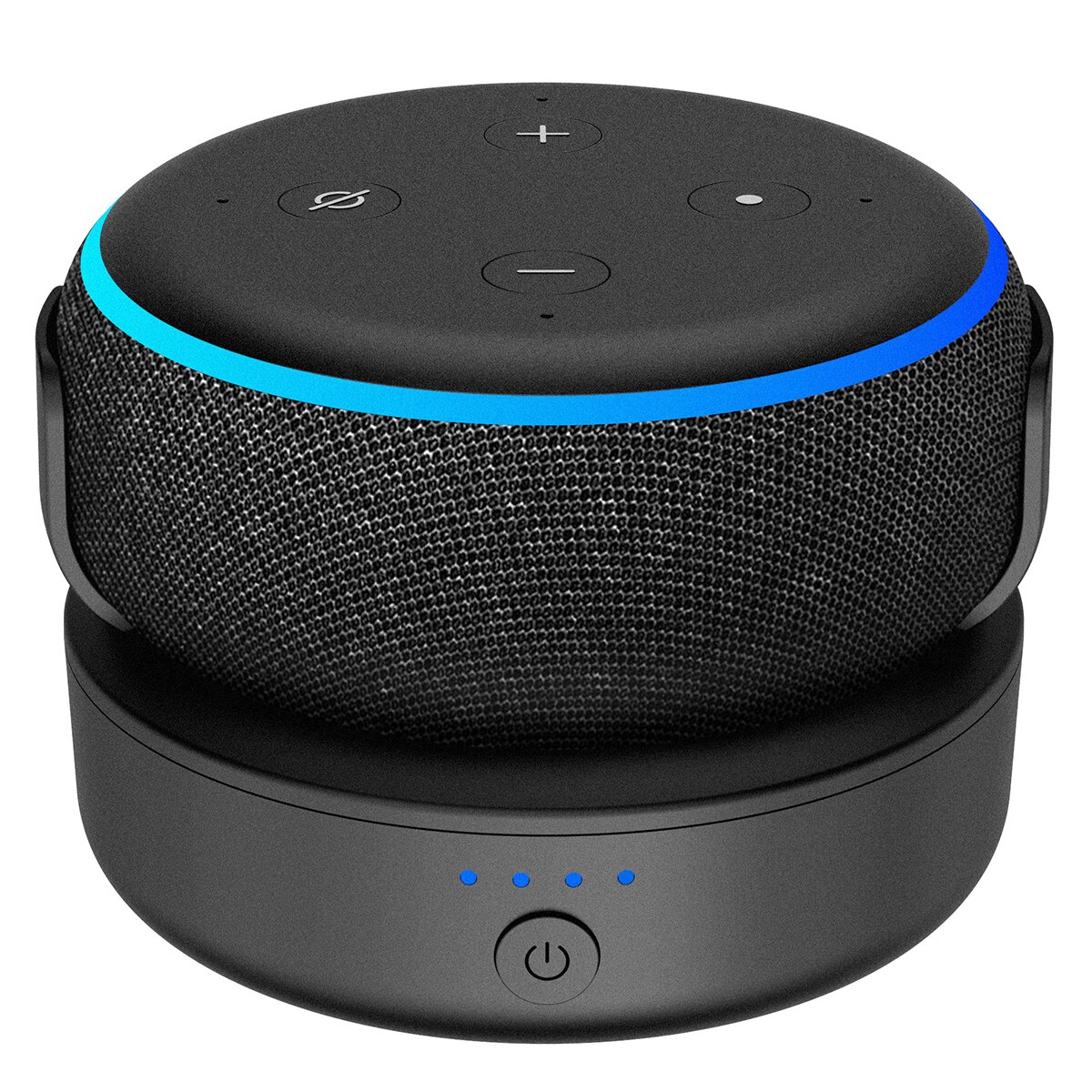 Portable Battery Base For Alexa Echo Dot 3rd Generation 10000mAh Not Portable Battery Base For Alexa Echo Dot 3rd Generation 10000mAh Not