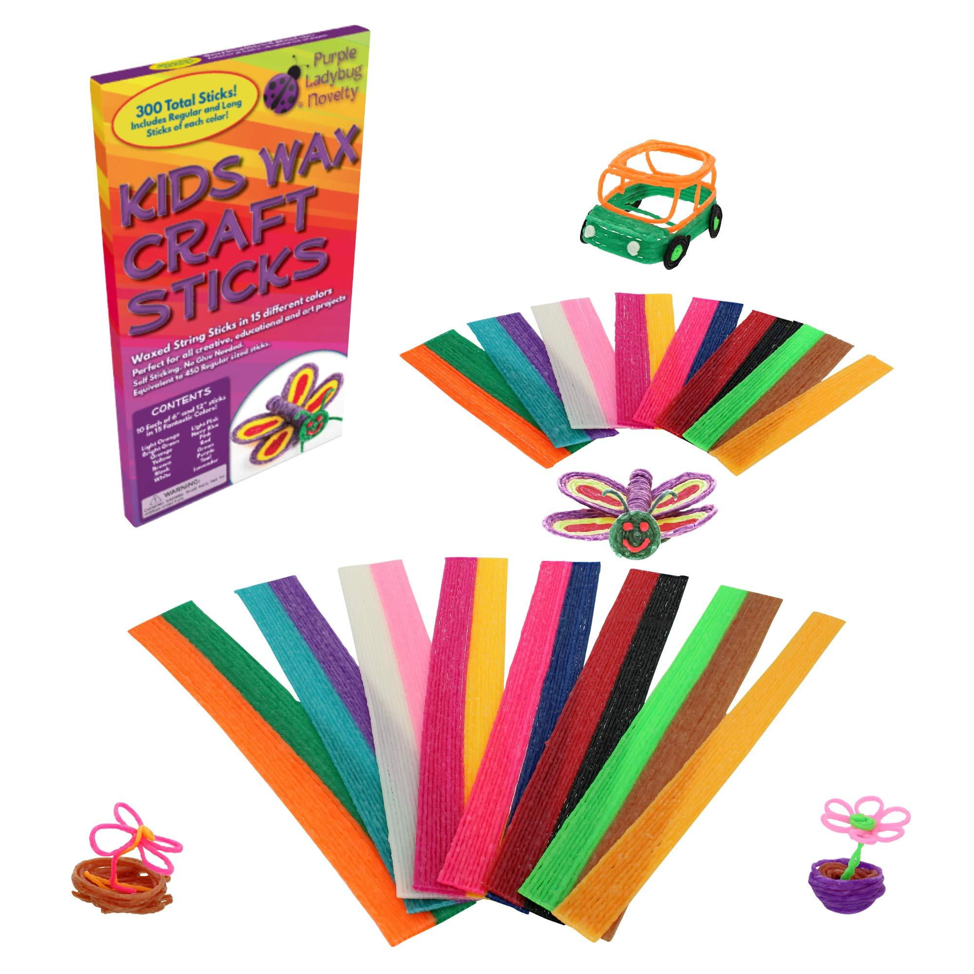 Click here for Plbfun Mega Mix Pack Of Kids Wax Craft Sticks - 15... prices