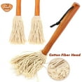 12" Barbecue Meat Tool - BBQ Sauce Basting Mops & Brushes, Cotton Fiber ...
