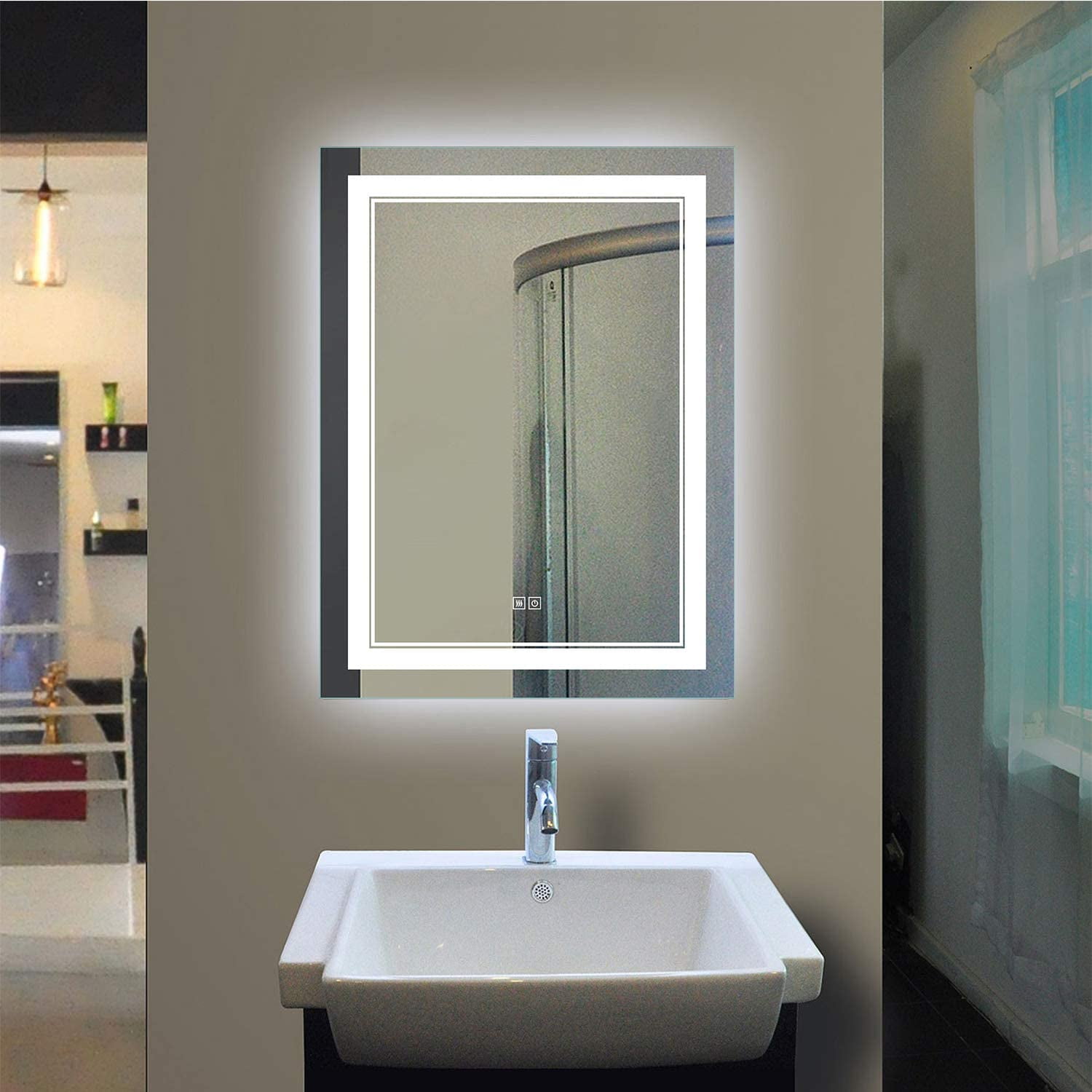 Wall Mounted Bathroom Mirror With Light – Bathroom Guide by Jetstwit