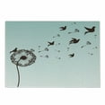 Art Cutting Board, Dandelion Flower Arrangement Petals Doves Flying ...