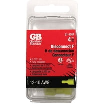 GB Electrical Female Disconnect Fully Insulated - 12-10 AWG, Yellow, 4 ...