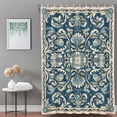 Bathroom Shower Curtain Retro Boho Pattern Waterproof Shower Curtains ...