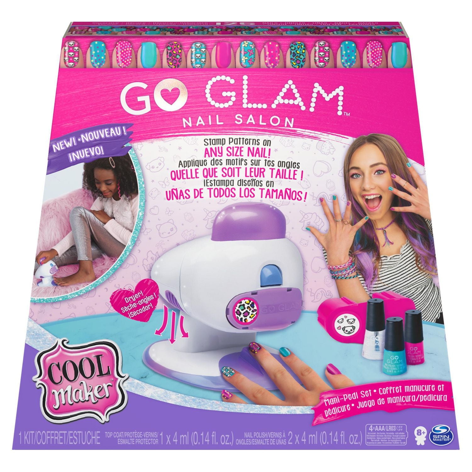 Click here for Cool Maker Go Glam Nail Stamper Salon prices