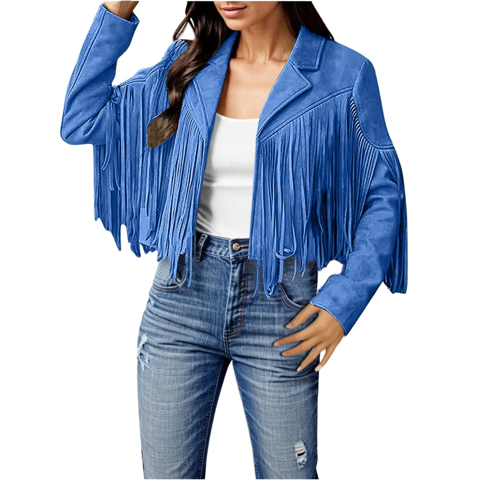 Click here for Linyuppp Womens Fashion Fringe Tassel Motorcycle C... prices