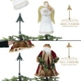Universal Christmas Tree Topper Holder - Twist-on Stabilizer with ...