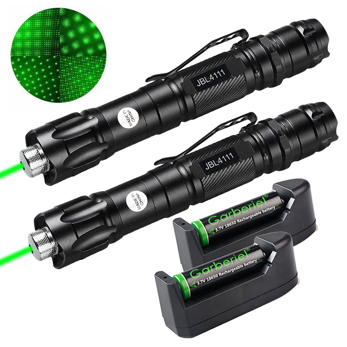 Green Laser Pointer Stars