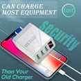 Lizheee QC3.0 3USB Digital Display Fast Charging Mobile Phone Charger ... Lizheee QC3.0 3USB Digital Display Fast Charging Mobile Phone Charger ...