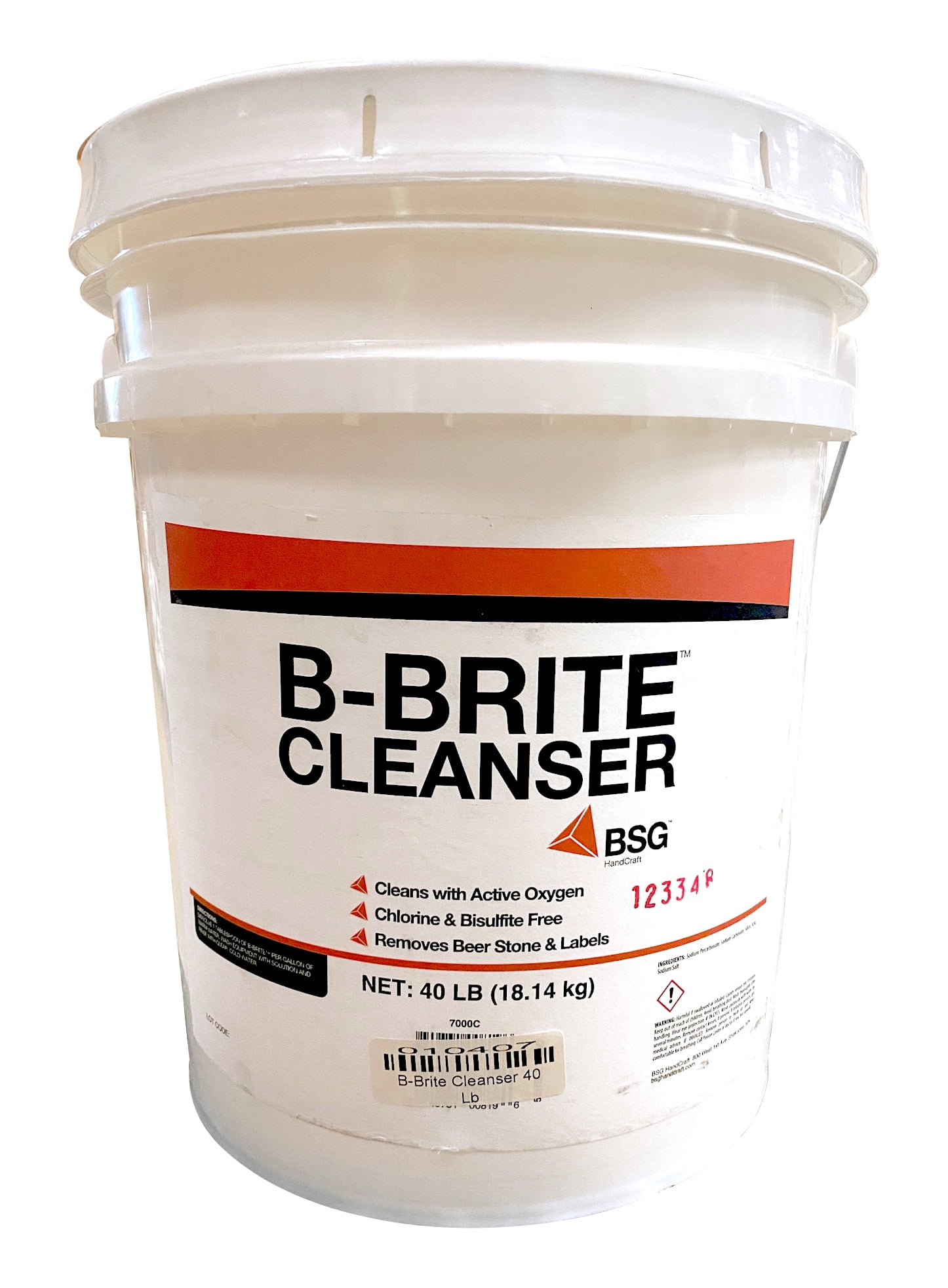 B-Brite Cleanser 40 LB - Walmart.com