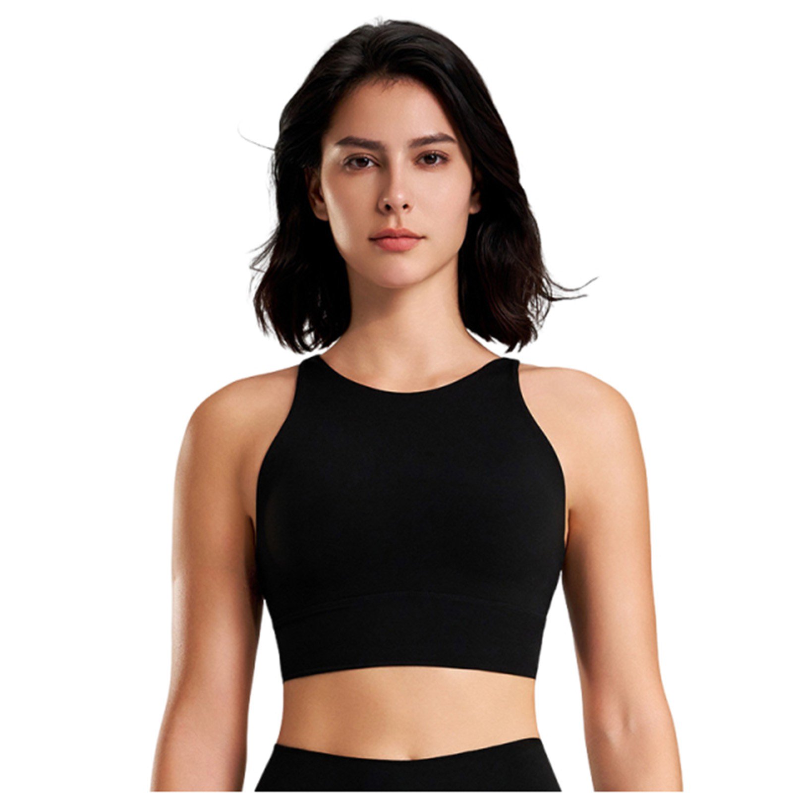 Click here for Yuyuzo Sports Bras For Women Wireless High Support... prices