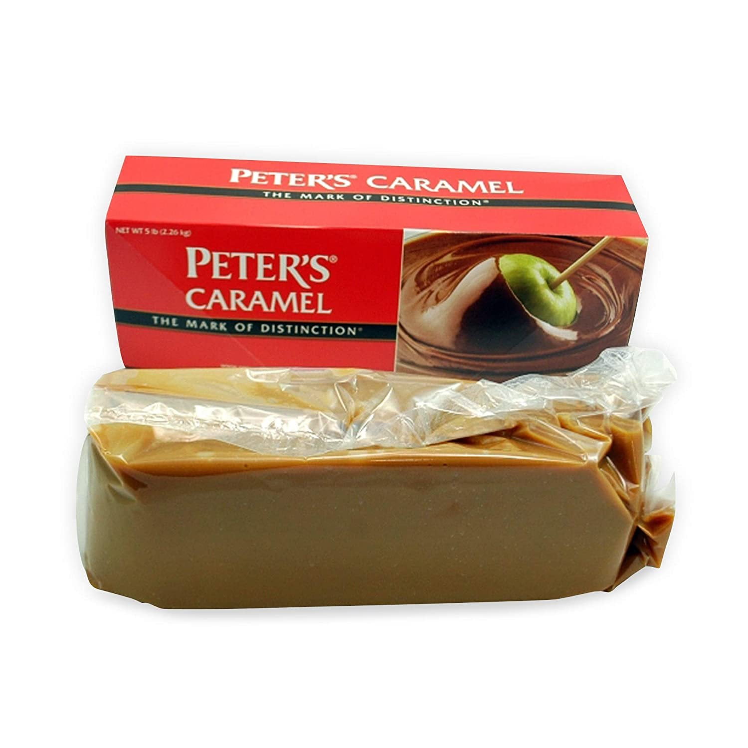 Peter's Creamy Caramel, 5 Lb. Block (Pack of 4) - Walmart.com