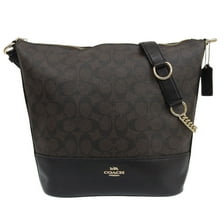 Coach 90400 Klare Crossbody In Signature Canvas With Rivets Light Khaki ...
