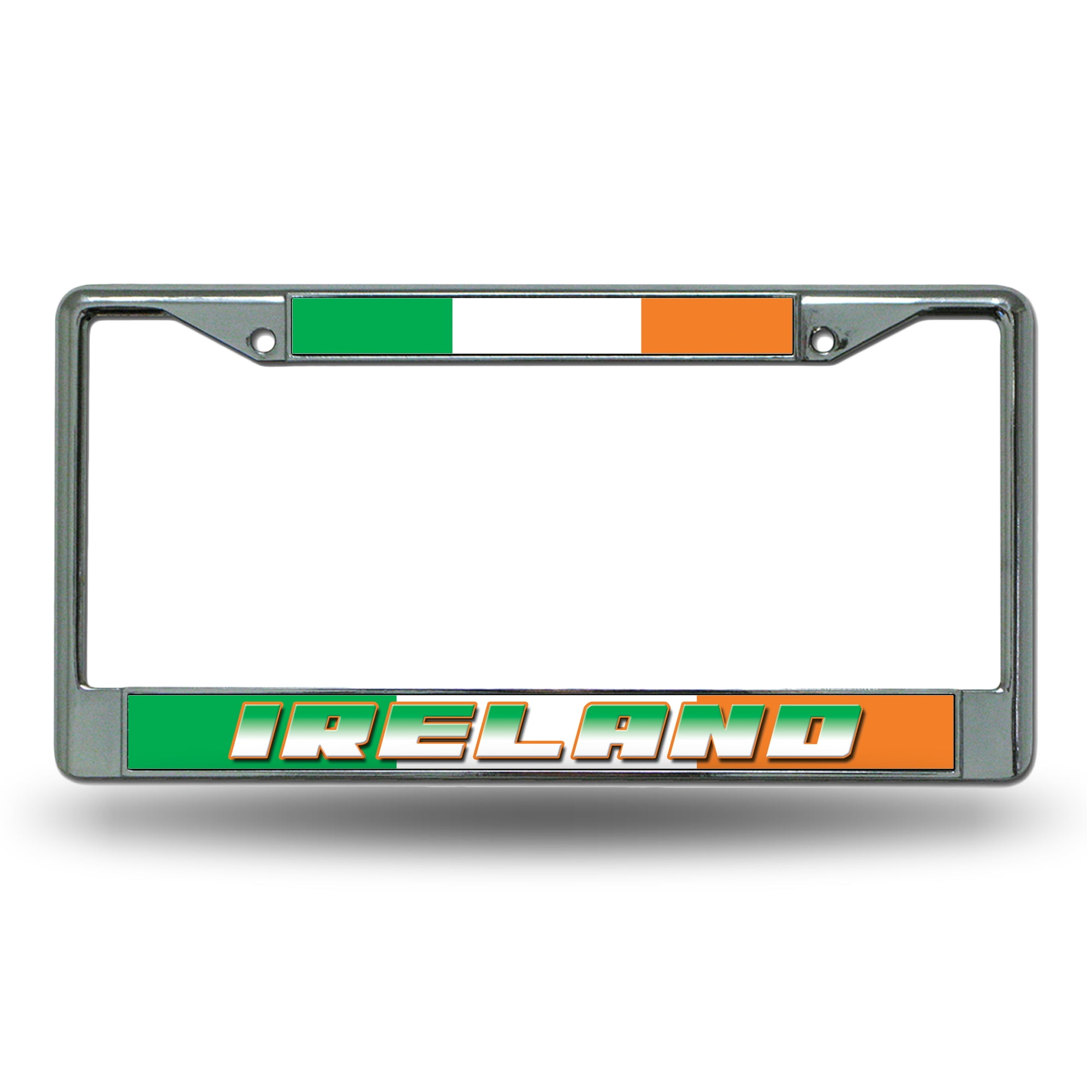 Ireland World Cup Soccer (Football) Chrome Metal License Plate Frame ...