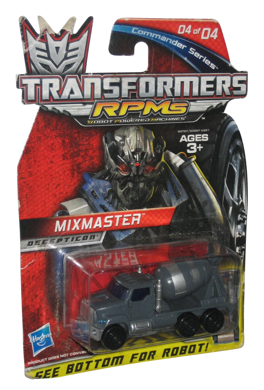 Transformers RPM's Mixmaster (2009) Commander Series Toy Car 04 ...