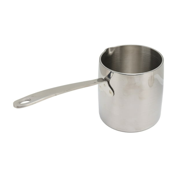 Small Saucepan, Butter Warmer Pot Accurate Scales Three Layers Flat ...