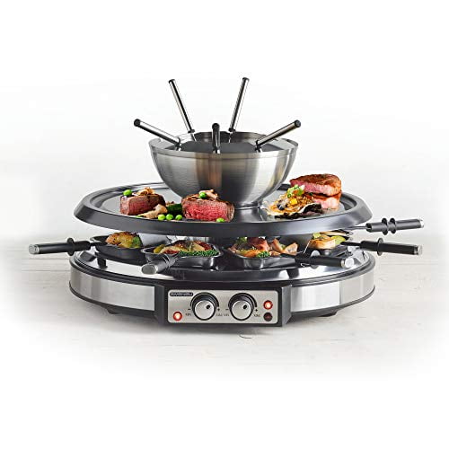 Click here for Giveneu Electric Fondue Pot Sets With Barbecue Gri... prices