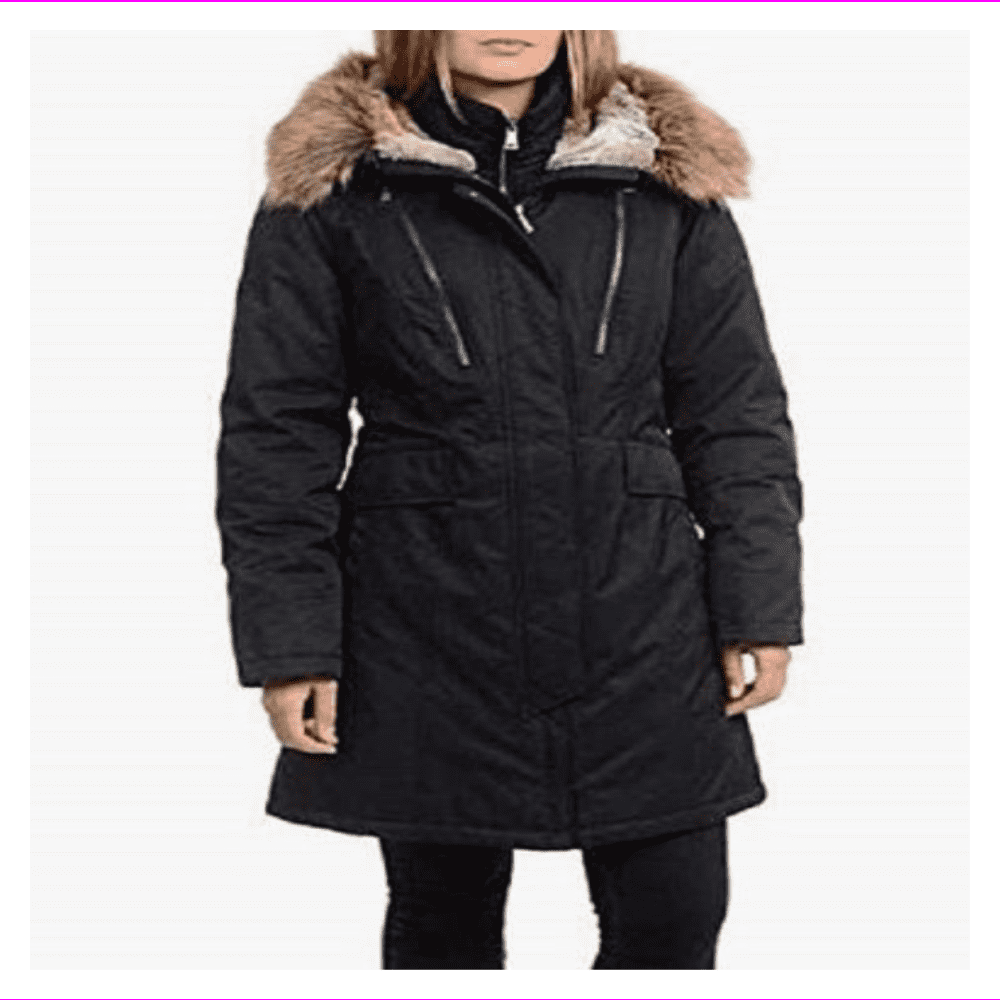1 Madison Expedition Women's Mid Weight Parka Coat Jacket M/Black ...