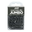 JAM Jumbo Paper Clips, Dark Blue, 75/Pack, Large - Walmart.com