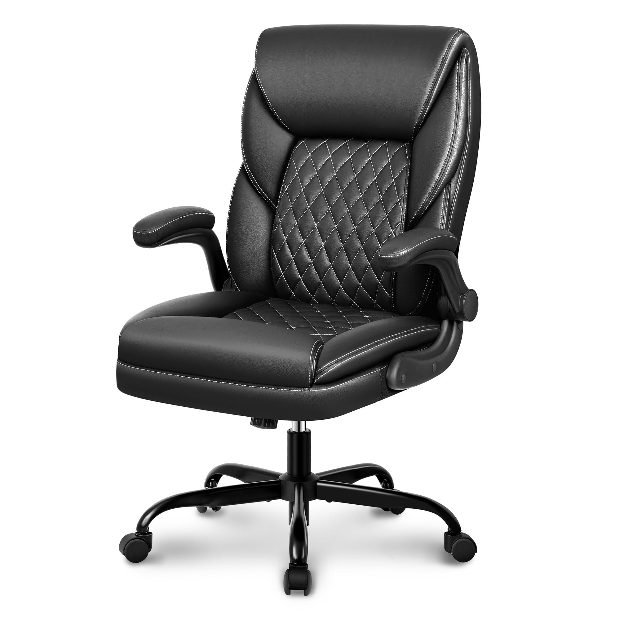 BestEra Office Chair, Executive Leather Chair Home Office Desk Chairs ...